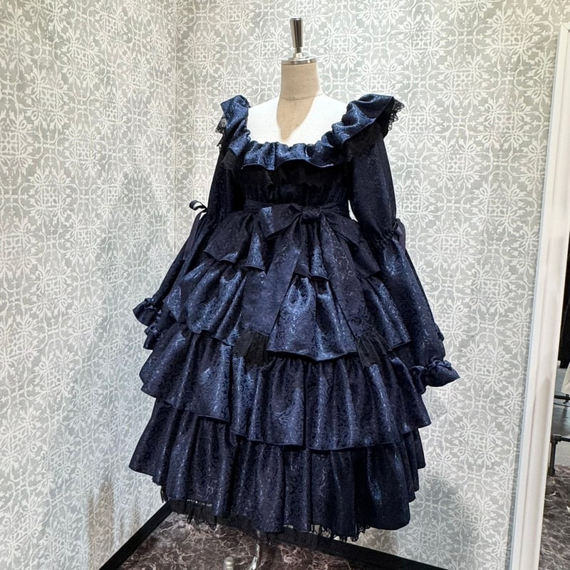 ATELIER PIERROT】【Vallée lys】Coquelicot Dress m ATELIER PIERROT】【Vallée lys】Coquelicot Dress m