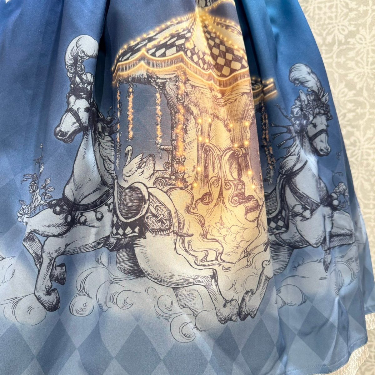 Enchantlic Enchantilly オーバースカート メリーゴーランド Enchantlic Enchantilly オーバースカート メリーゴーランド
