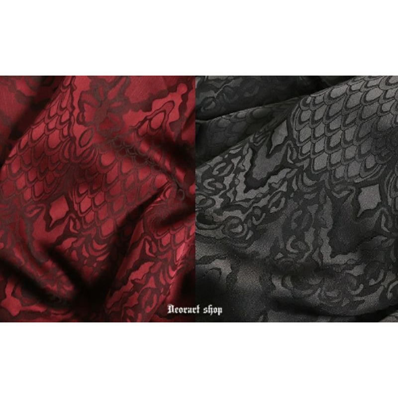 Deorart】【GOTH CHINA】袖 シアー・チャイナ柄トッパー [中華柄]（DRT2