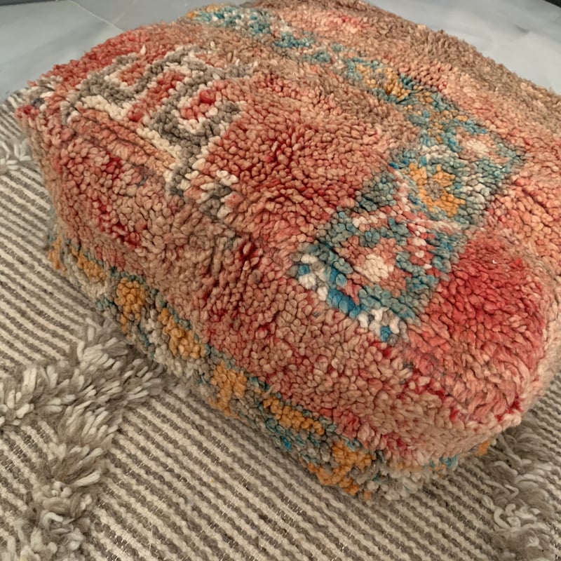 モロッコ プフ pouf ブジャドboujad ビンテージ オットマン 7 モロッコ プフ pouf ブジャドboujad ビンテージ オットマン 7