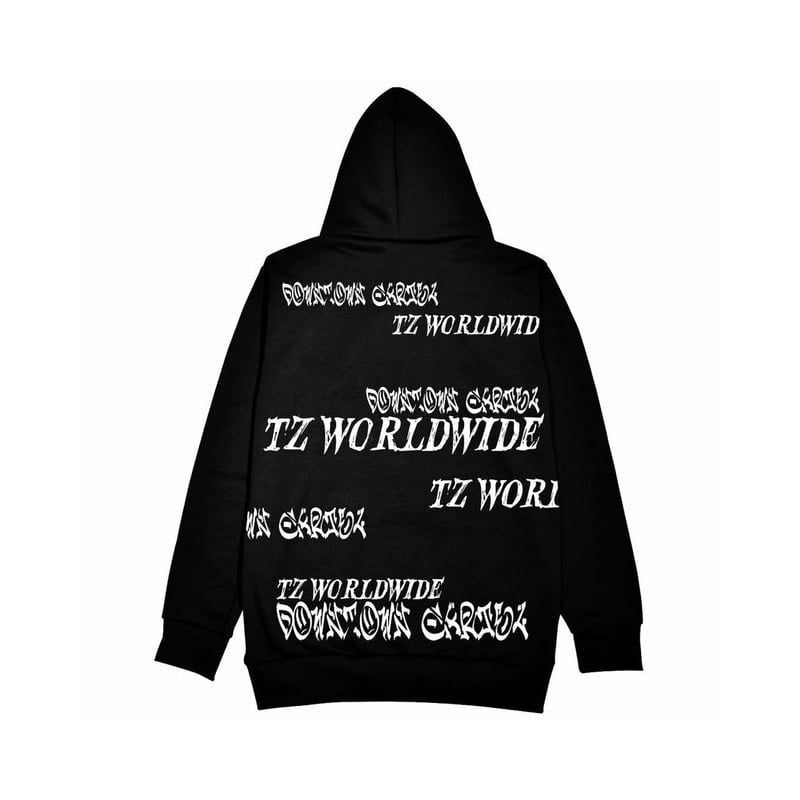 DOWNTOWN CARTEL×TZ Worldwide Collaboration Hood DOWNTOWN CARTEL×TZ Worldwide Collaboration Hood