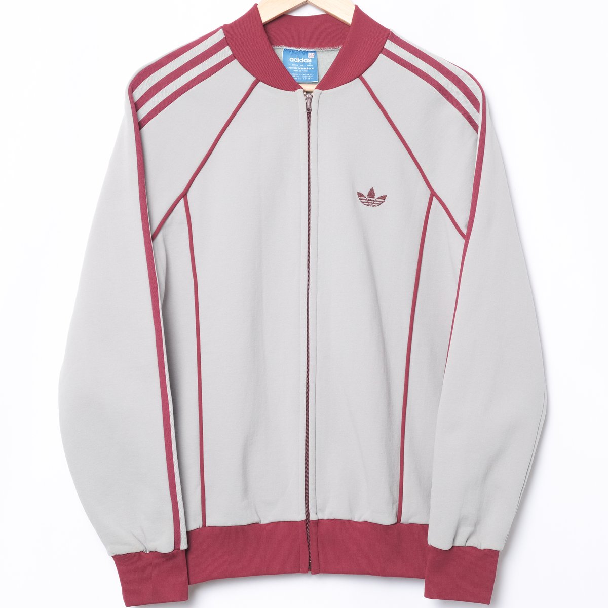 70s Vintage adidas Ventex Collarless Track Jack...