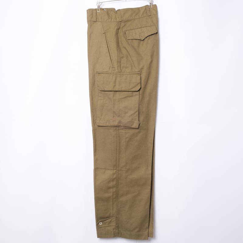 French Army M47 Trousers Early Size 33 Metal Bu French Army M47 Trousers Early Size 33 Metal Bu