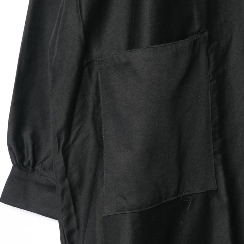 50-60s France Vintage Light Black Moleskin Wor 50-60s France Vintage Light Black Moleskin Wor