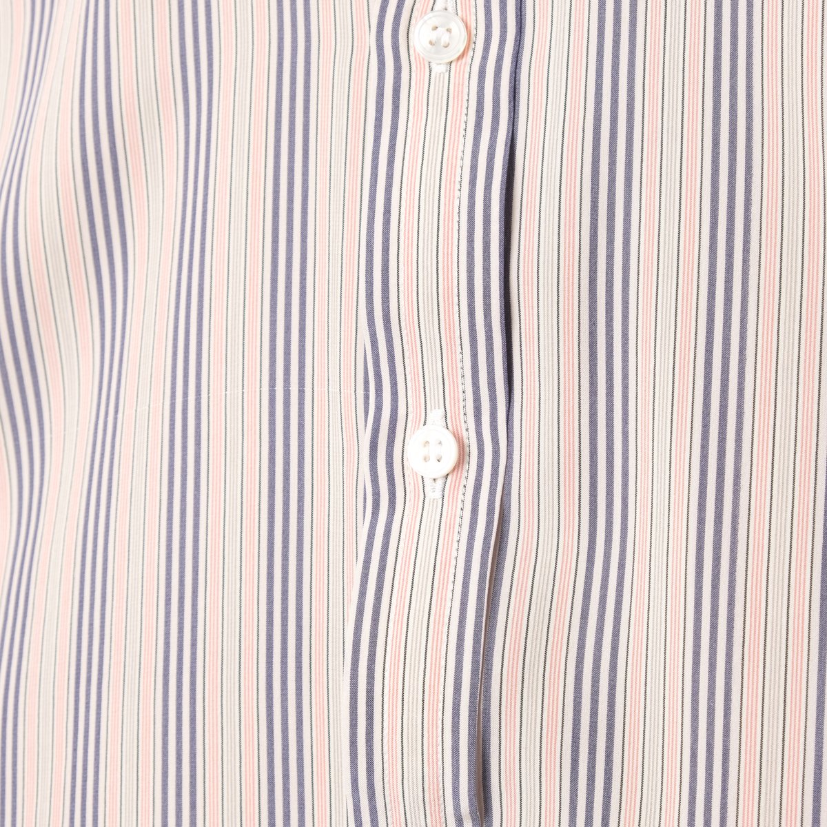 70s Turnbull&Asser Striped Silk Shirt（Made in E...