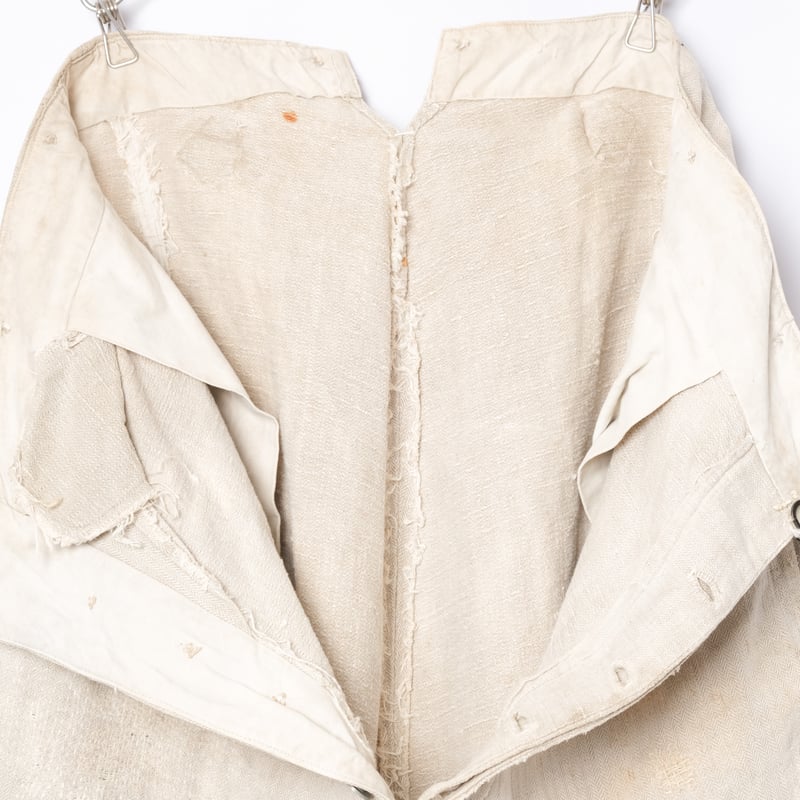 30s French Army Linen HBT Bourgeron Trousers 2 30s French Army Linen HBT Bourgeron Trousers 2