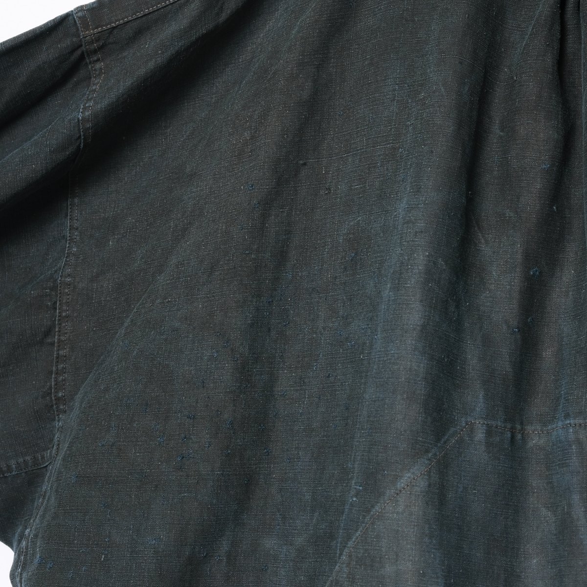 20s France Antique Indigo linen Biaude (Fullop 20s France Antique Indigo linen Biaude (Fullop