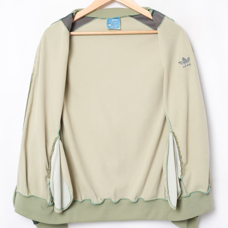 70s Vintage adidas Ventex ATP Moss Green×Smoky 70s Vintage adidas Ventex ATP Moss Green×Smoky