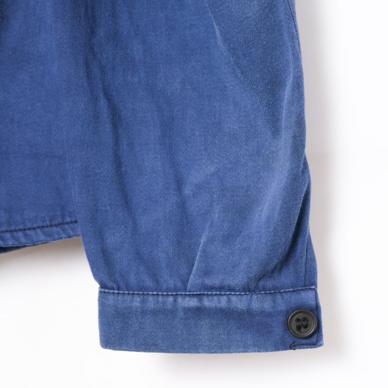 30s France Vintage Adolphe Lafont Blue Moleskin 30s France Vintage Adolphe Lafont Blue Moleskin