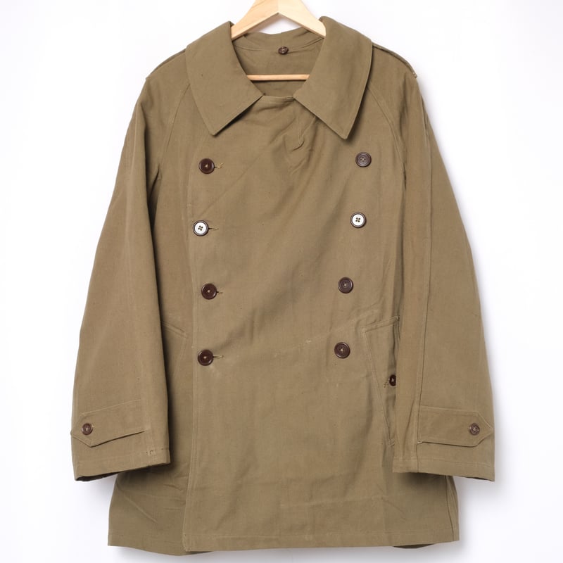 French Army M38 Motorcycle Coat Size 1 Dead Sto French Army M38 Motorcycle Coat Size 1 Dead Sto