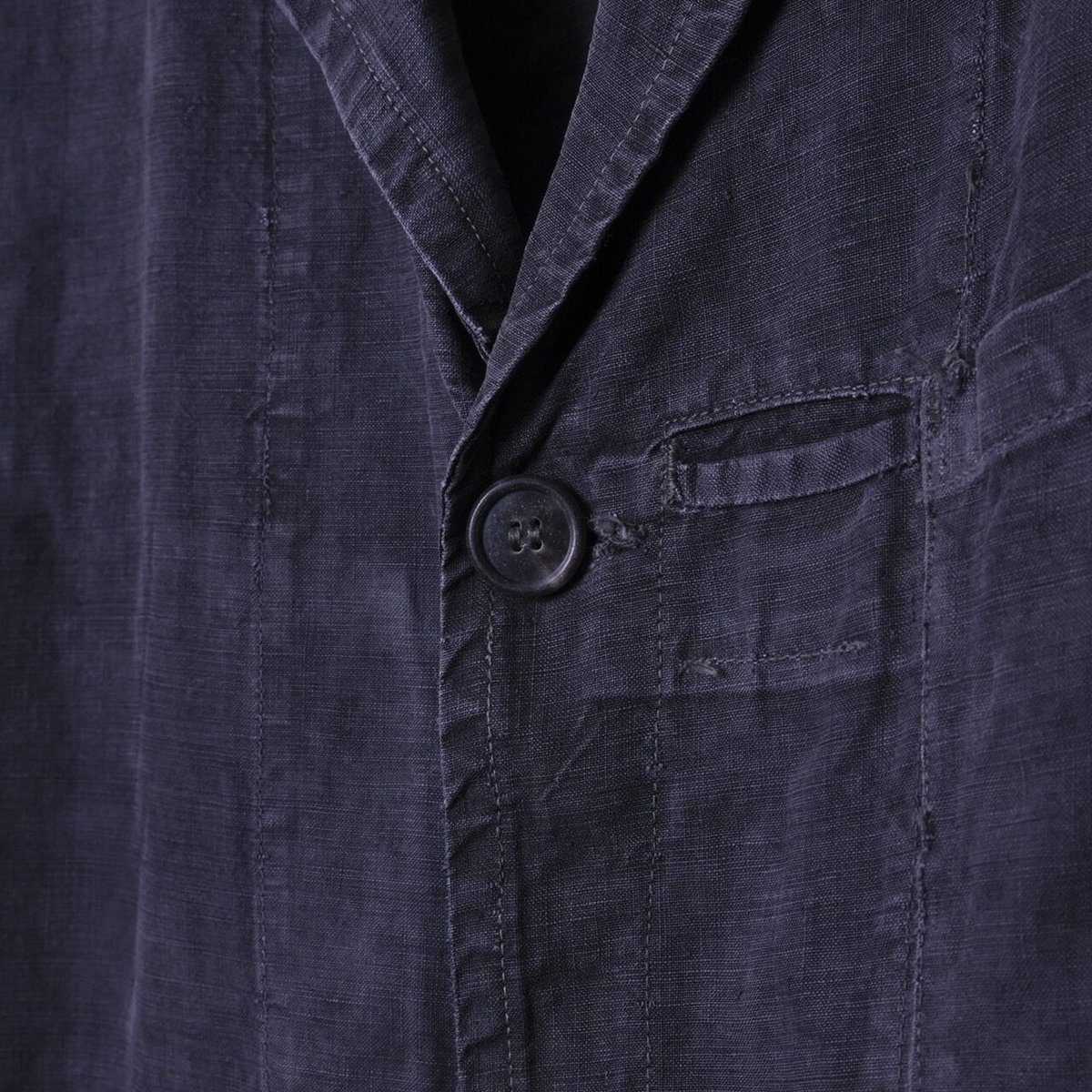 40-50s France Vintage Au MOLINEL Black Linen 40-50s France Vintage Au MOLINEL Black Linen