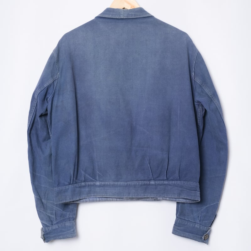 40-50s France Vintage Cotton Twill Cyclist Jack 40-50s France Vintage Cotton Twill Cyclist Jack