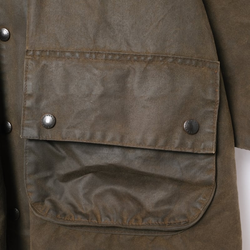 80s Barbour Solway Zipper 2 Warrant YKK棒ジップ Wit 80s Barbour Solway Zipper 2 Warrant YKK棒ジップ Wit