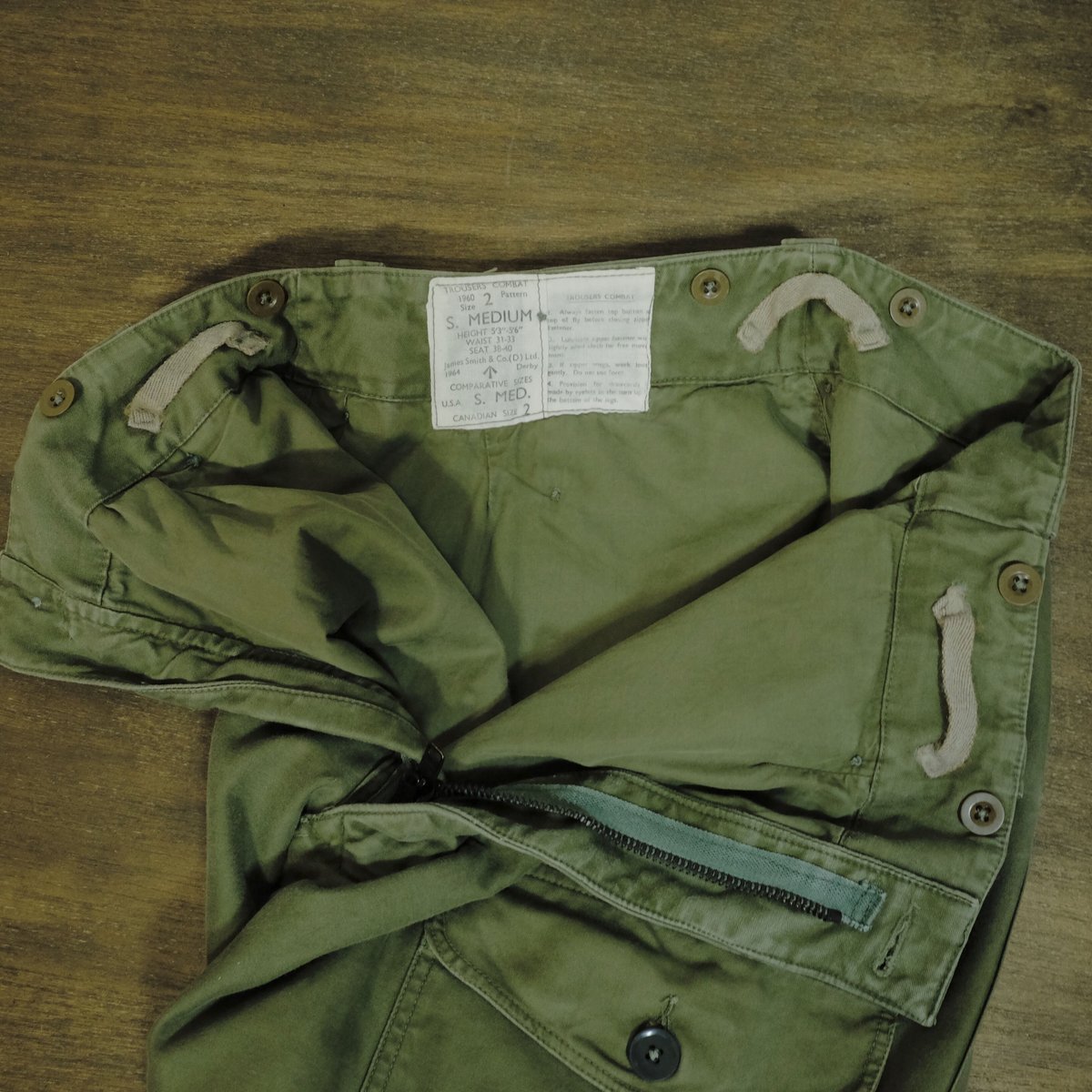 British Army 1960 Pattern Trousers Size No.2 | British Army 1960 Pattern Trousers Size No.2 |
