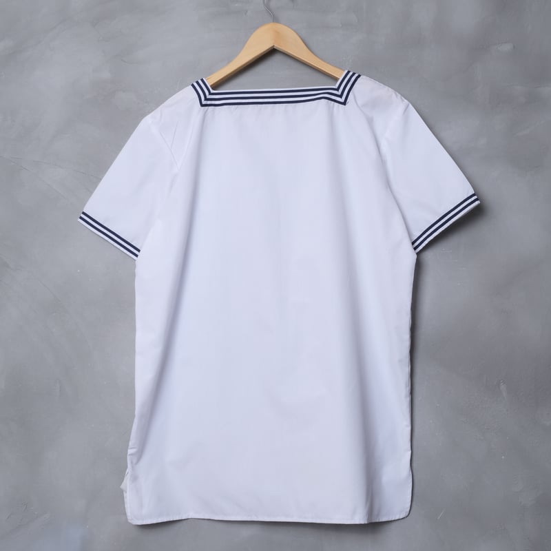 70-80s French Army Marine Nationale Short Sleev 70-80s French Army Marine Nationale Short Sleev