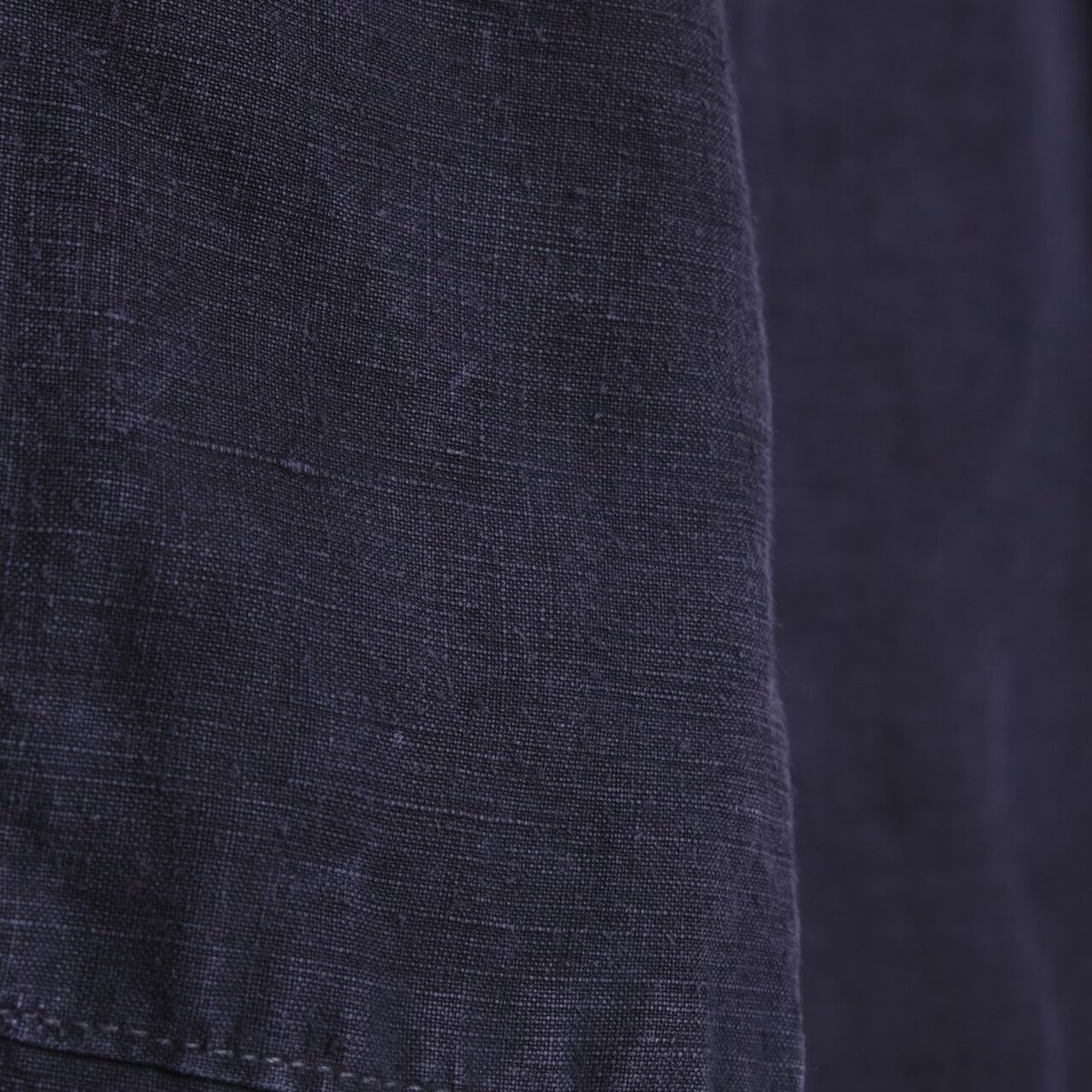 40-50s France Vintage Au MOLINEL Black Linen 40-50s France Vintage Au MOLINEL Black Linen