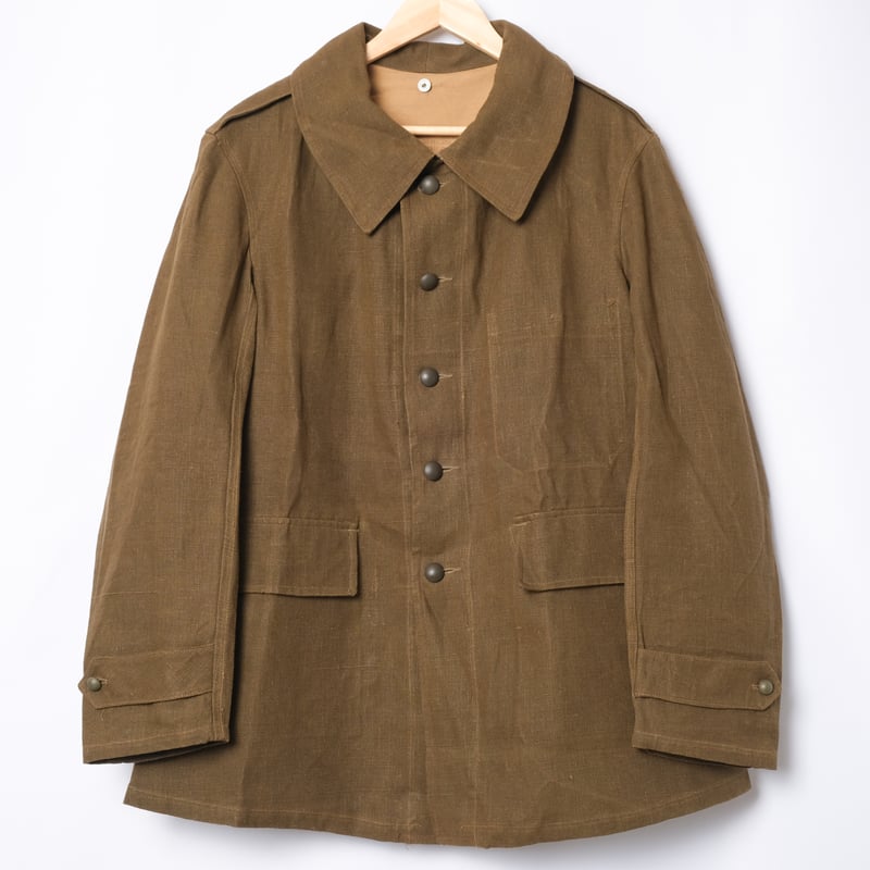 French Army M35 Short Jacket (Linen) With Liner French Army M35 Short Jacket (Linen) With Liner