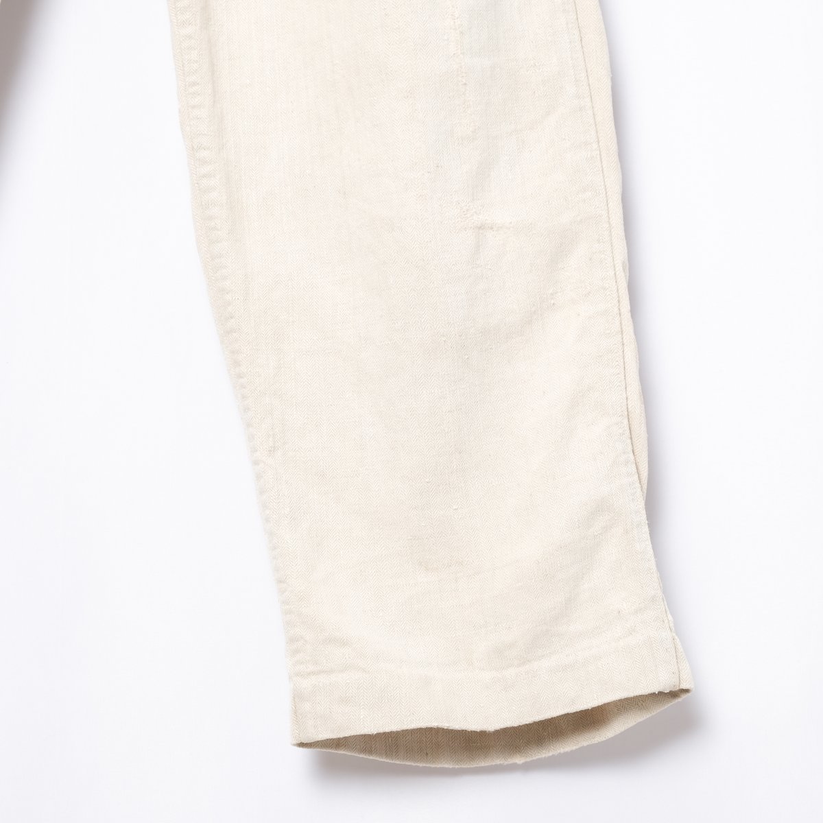 30s French Army Linen HBT Bourgeron Trousers 1 30s French Army Linen HBT Bourgeron Trousers 1