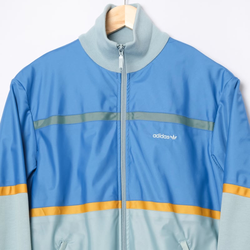 80s Vintage adidas Track Jacket Light Blue × Bl 80s Vintage adidas Track Jacket Light Blue × Bl
