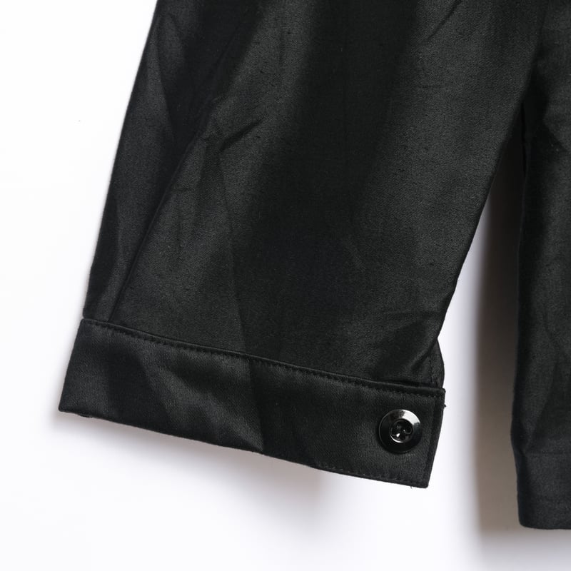 50-60s VULCAIN Black Moleskin Jacket Dead Stock 50-60s VULCAIN Black Moleskin Jacket Dead Stock