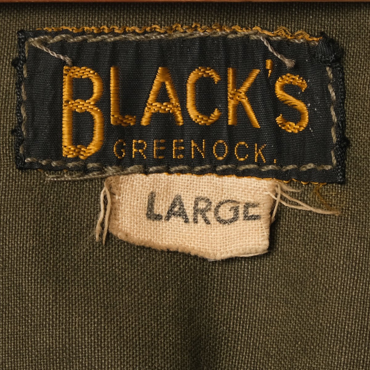 50-60s British Vintage Blacks of Greenock Cotto 50-60s British Vintage Blacks of Greenock Cotto
