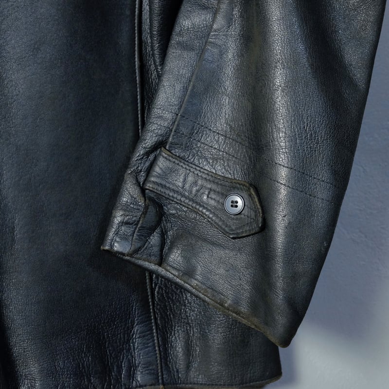 30s-40s French Vintage Leather Jacket(Corbusier 30s-40s French Vintage Leather Jacket(Corbusier