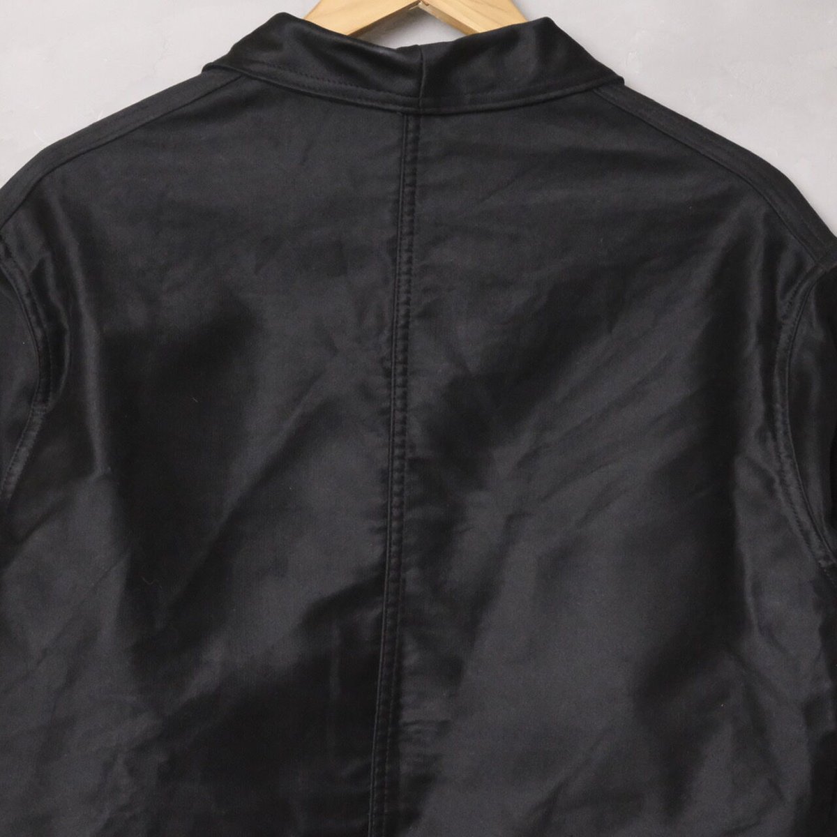 40-50s Le Mont St Michel Black Moleskin Jacket 40-50s Le Mont St Michel Black Moleskin Jacket