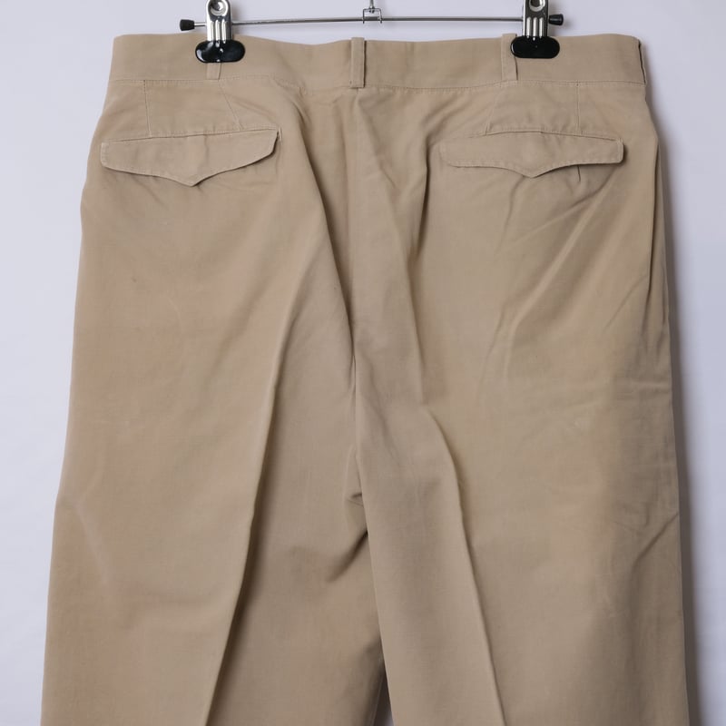 40s French Army Canvas Chino Trousers | Ugla パン 40s French Army Canvas Chino Trousers | Ugla パン