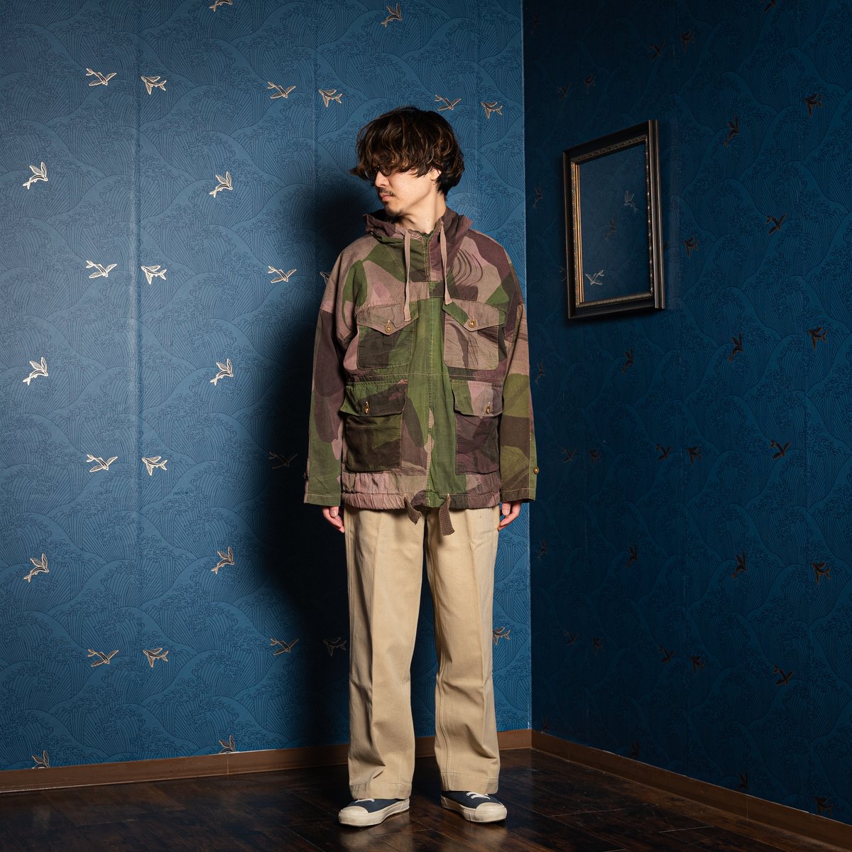 British Army SAS Brush Stroke Camouflaged Smock British Army SAS Brush Stroke Camouflaged Smock