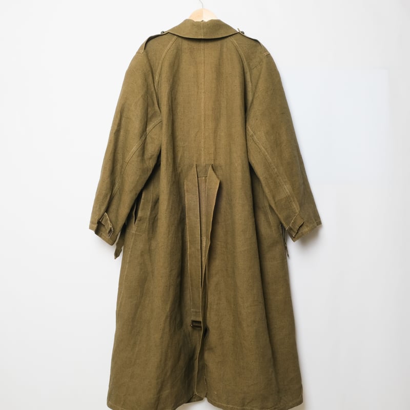 French Army M35 Motorcycle Coat Linen With Lin French Army M35 Motorcycle Coat Linen With Lin