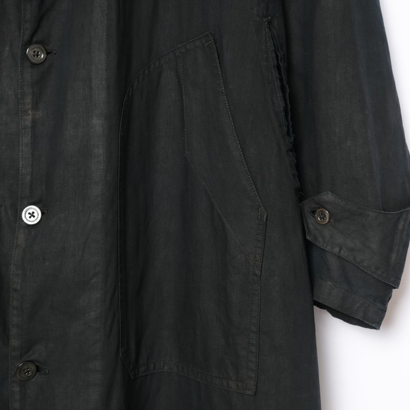 30-40s France Vintage Indigo Linen Maquignon Co 30-40s France Vintage Indigo Linen Maquignon Co
