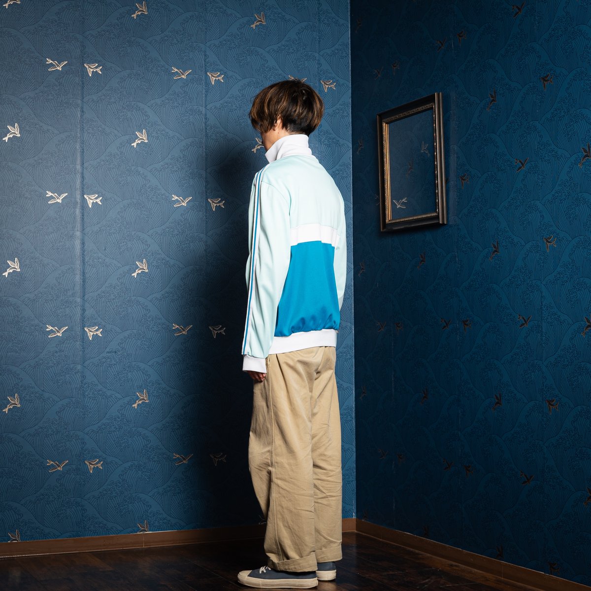 70-80s Vintage adidas Track Jacket Turquoise × 70-80s Vintage adidas Track Jacket Turquoise ×