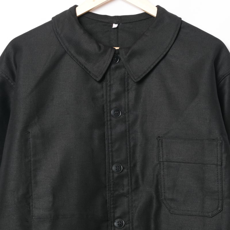 50s France Vintage Adolphe Lafont Black Moleski 50s France Vintage Adolphe Lafont Black Moleski