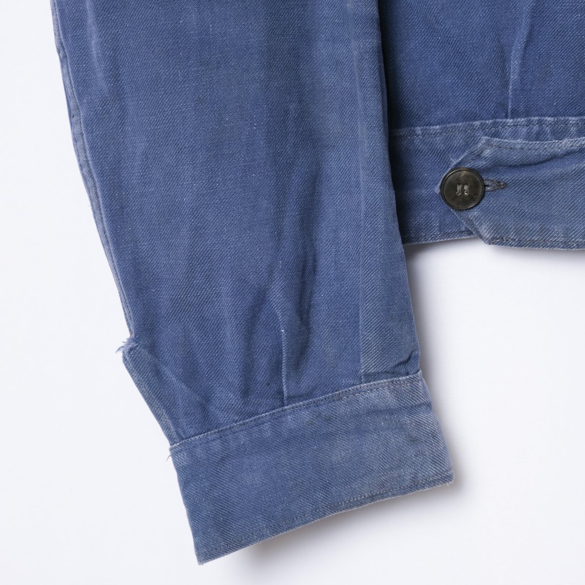 40-50s France Vintage Cotton Twill Cyclist Jack 40-50s France Vintage Cotton Twill Cyclist Jack