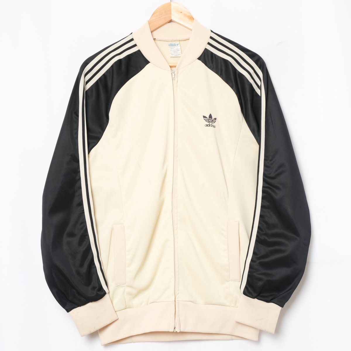70-80s Vintage adidas Ventex ATP Ivory × Black ...