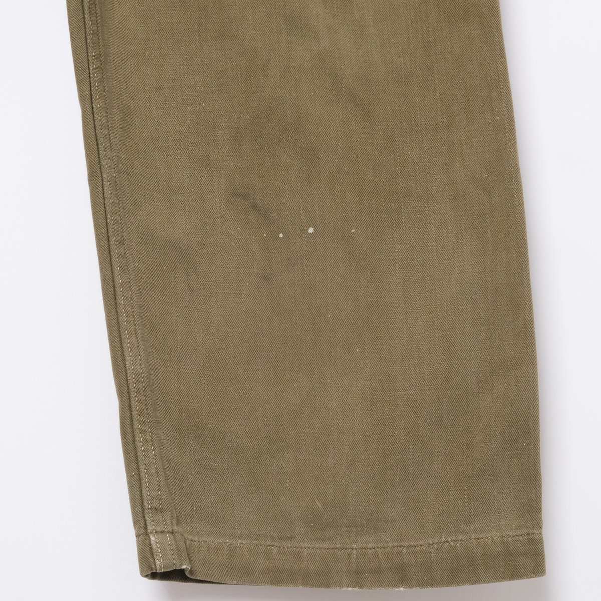 50s British Army Green Denim Trousers Size 4 50s-british-army-green-denim-trousers-size-4