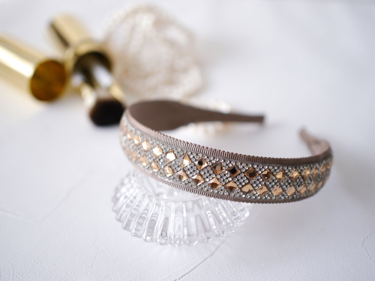 ④Pave Alice band by &R | Atelier Celli アトリエチェッリ
