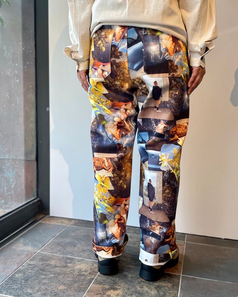 WATARU TOMINAGA/SINGLE PLEAT TROUSERS/Hunbert F WATARU TOMINAGA/SINGLE PLEAT TROUSERS/Hunbert F