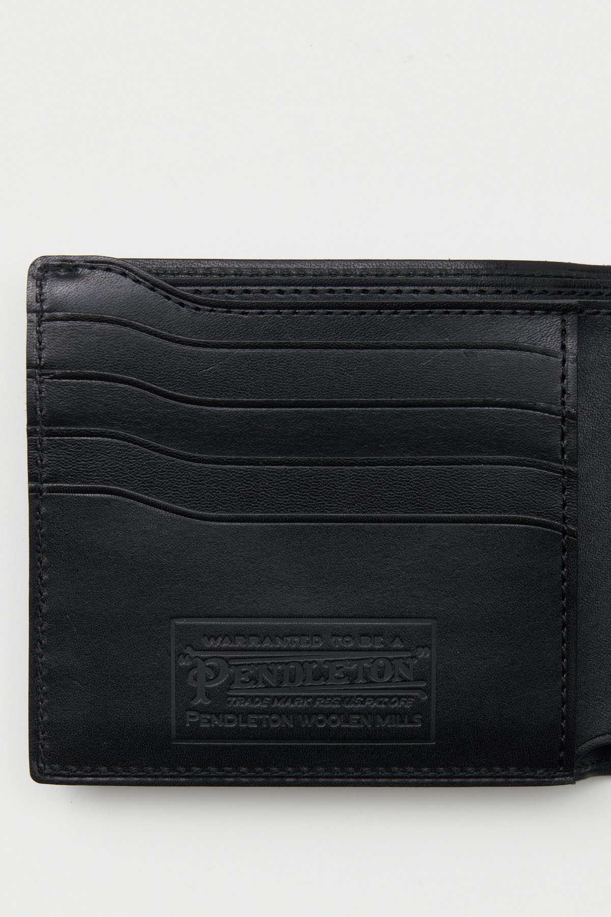 Hender Scheme×PENDLETON/half folded wallet/blac Hender Scheme×PENDLETON/half folded wallet/blac