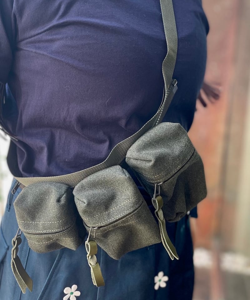 Hender Scheme/messenger bag small/Khaki olive,B Hender Scheme/messenger bag small/Khaki olive,B