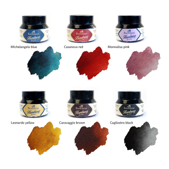 ボトルインク Bortoletti Humburg Ink ＜ 30ml ＞ COMP09 イ...