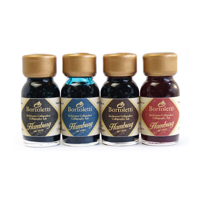 ＜Bortoletti × Humburg ＞ Italian Calligraphy Ink...