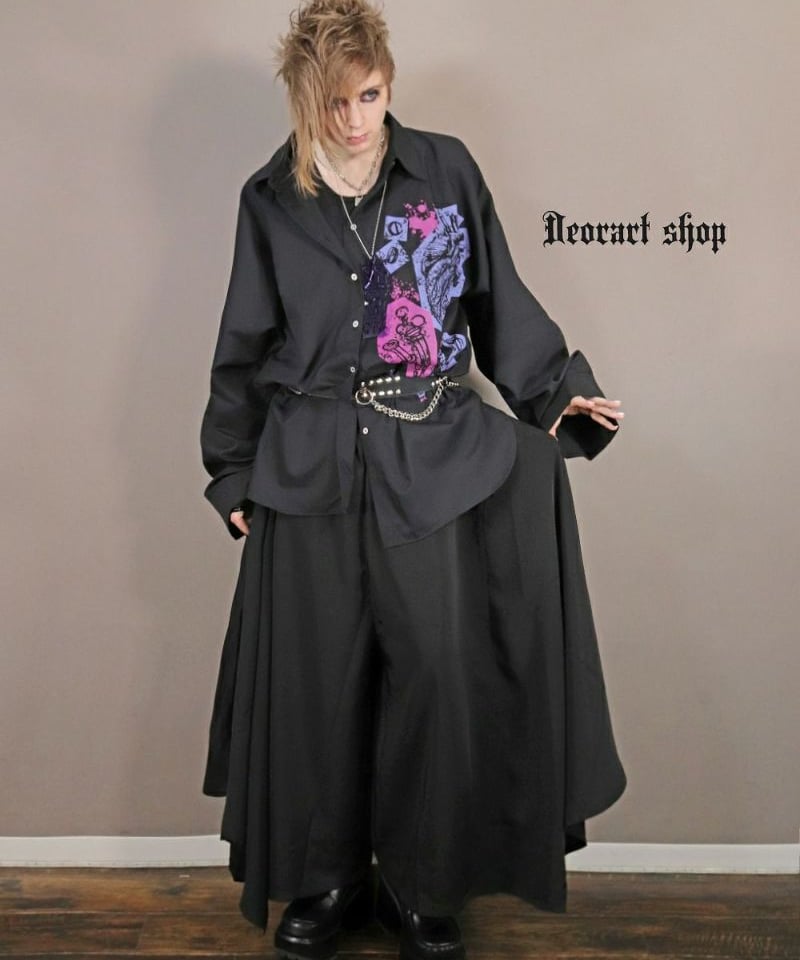 Deorart DRT2856 [ホスピタル] オーバーサイズ シャツ [シンゾウ：心臓