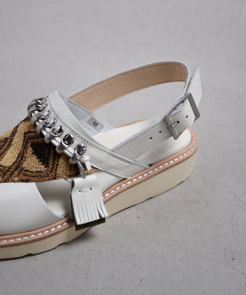 WONDER FULL LIFE / UNCLE HOLDER SANDAL(WHITE) | WONDER FULL LIFE / UNCLE HOLDER SANDAL(WHITE) |