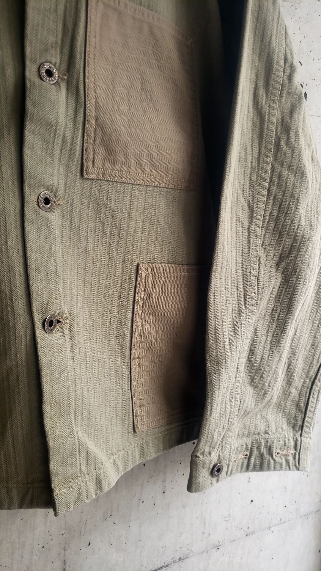 ナイジェルケーボン USMC CHORE JACKET HERRINGBONE | SURP...