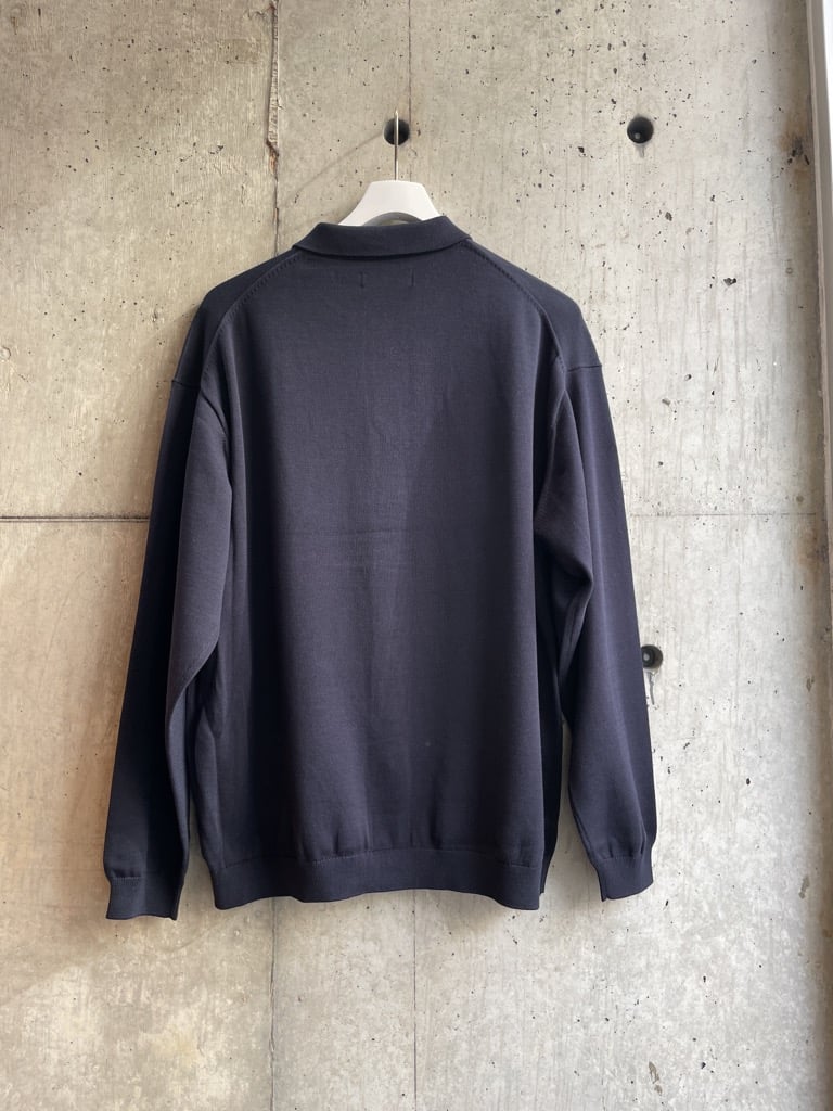 グラフペーパー Suvin High Gauge Knit Oversized L/S Shi...