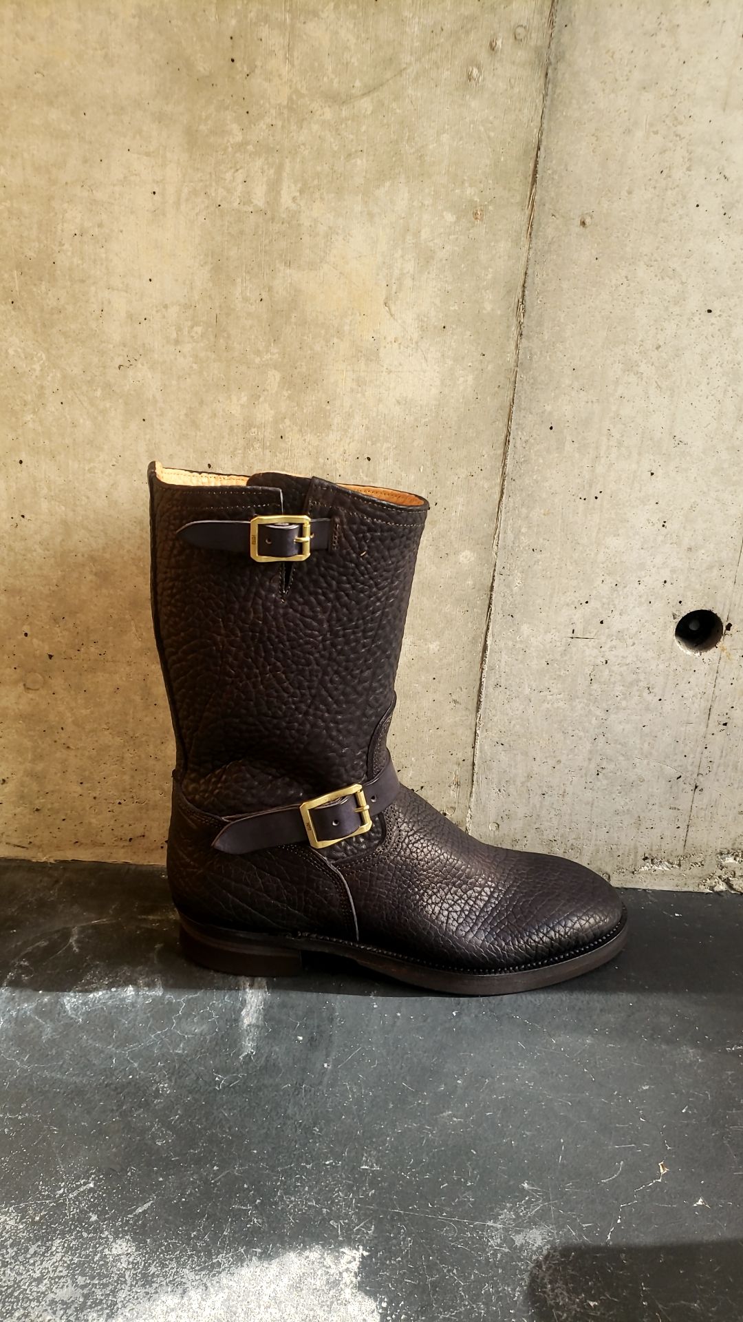 MOTO MOTOR NEW VINTAGE BULLHIDE DRESS ENGINEER ...