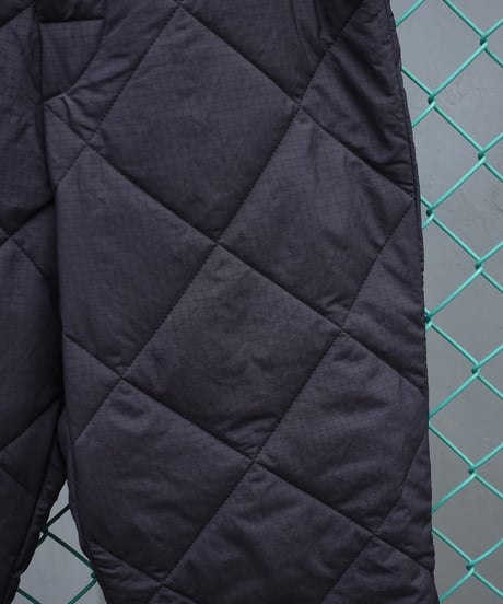 NEAT / RHOMBUS QUILTING TRACK PANTS | Burnish