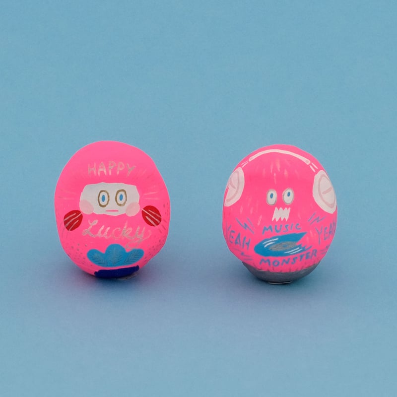 Norikazu Hatta「ミニだるま(DJ)」 | オトメの金沢 陳列室 Norikazu Hatta「ミニだるま(DJ)」 | オトメの金沢 陳列室