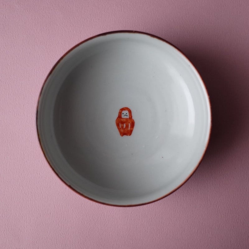 工房あめつち/Kobo Ametsuchi「色絵 蓋物 だるま」 | オトメの 工房あめつち/Kobo Ametsuchi「色絵 蓋物 だるま」 | オトメの